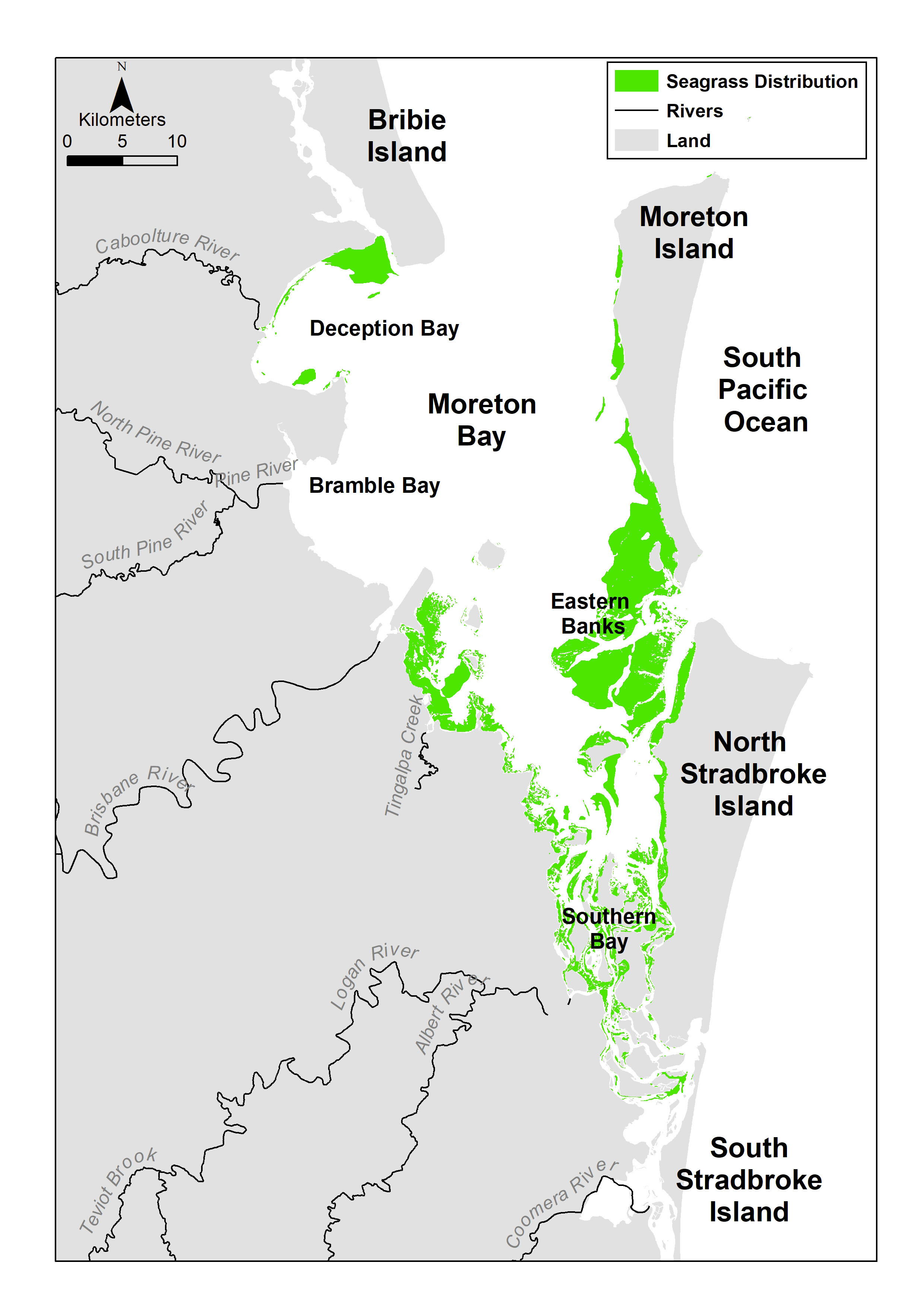 Wetland and benthic cover changes in Moreton Bay - Moreton Bay Foundation