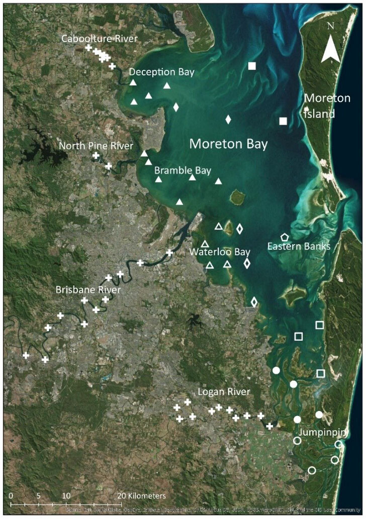 Water quality in Moreton Bay and its major estuaries: Change over two ...
