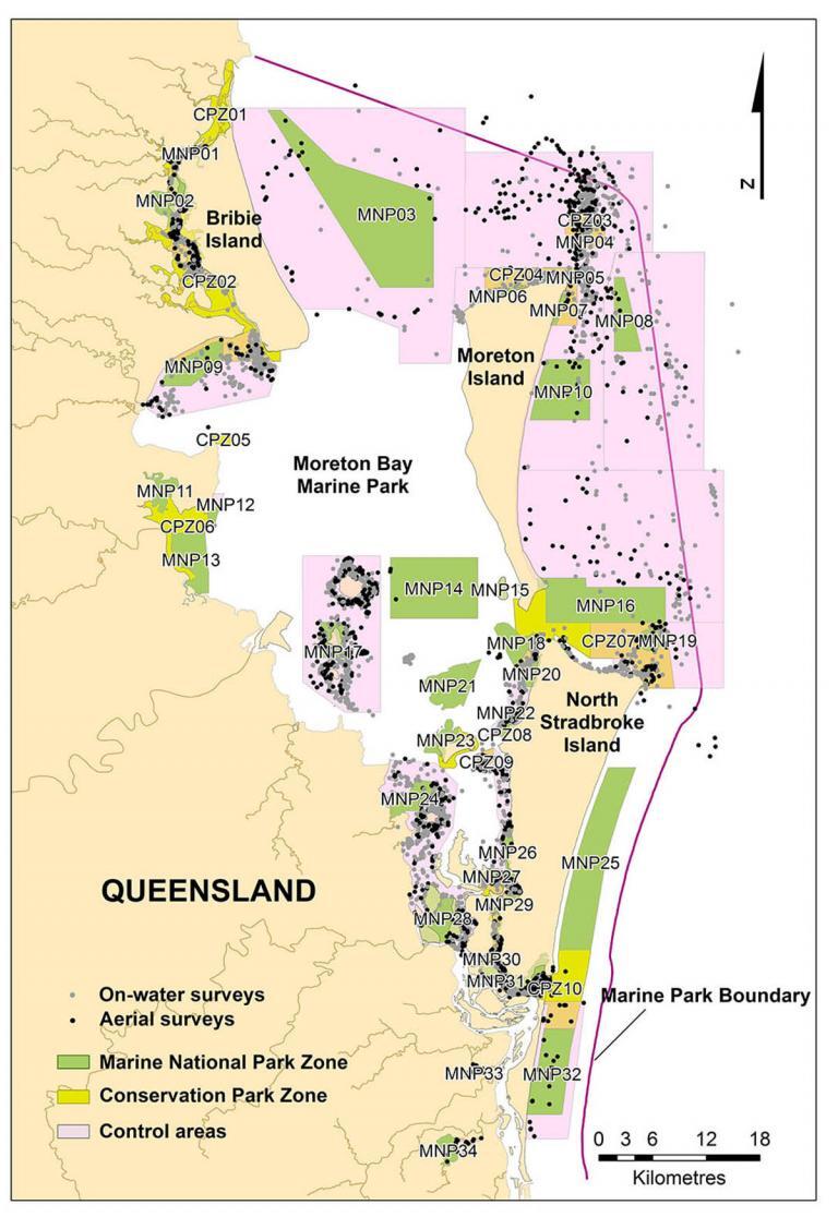 Non-extractive human use and vessel characteristics on Moreton Bay ...
